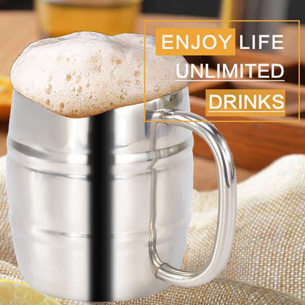 300Ml Doppel-Zauberstab Edelstahl Trinken Kaffee T... – Grandado