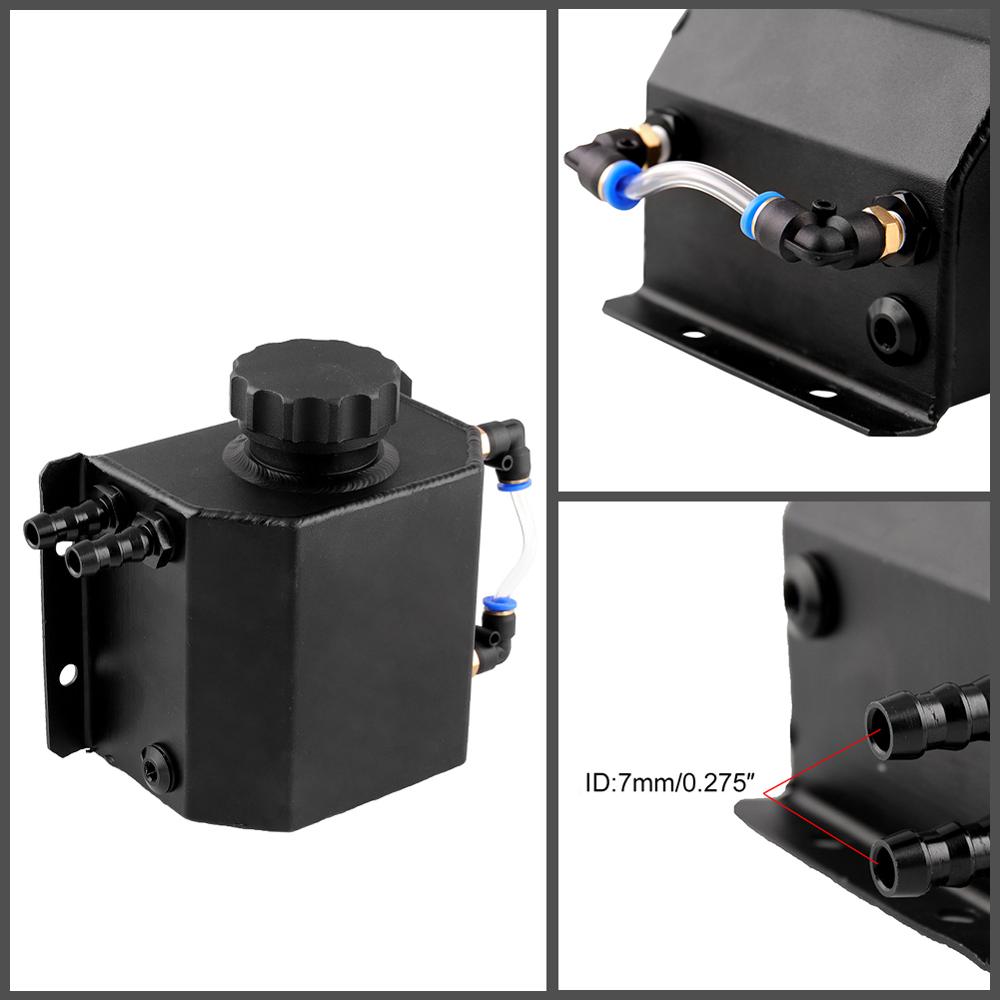 1 Liter Vehicle Oil Tank Reservoir with Drain Plug... – Grandado