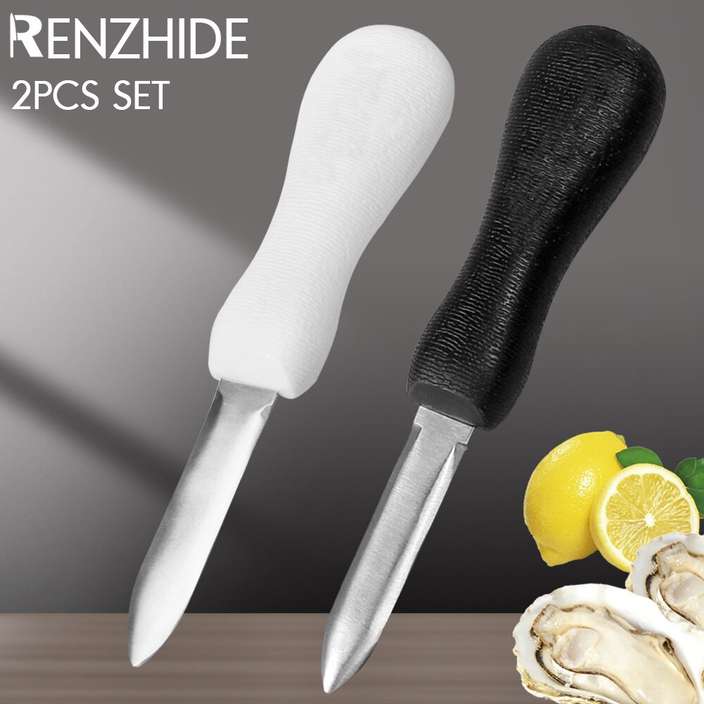 RZD Oyster Knife Set Stainless Steel Plastic Handl... – Grandado