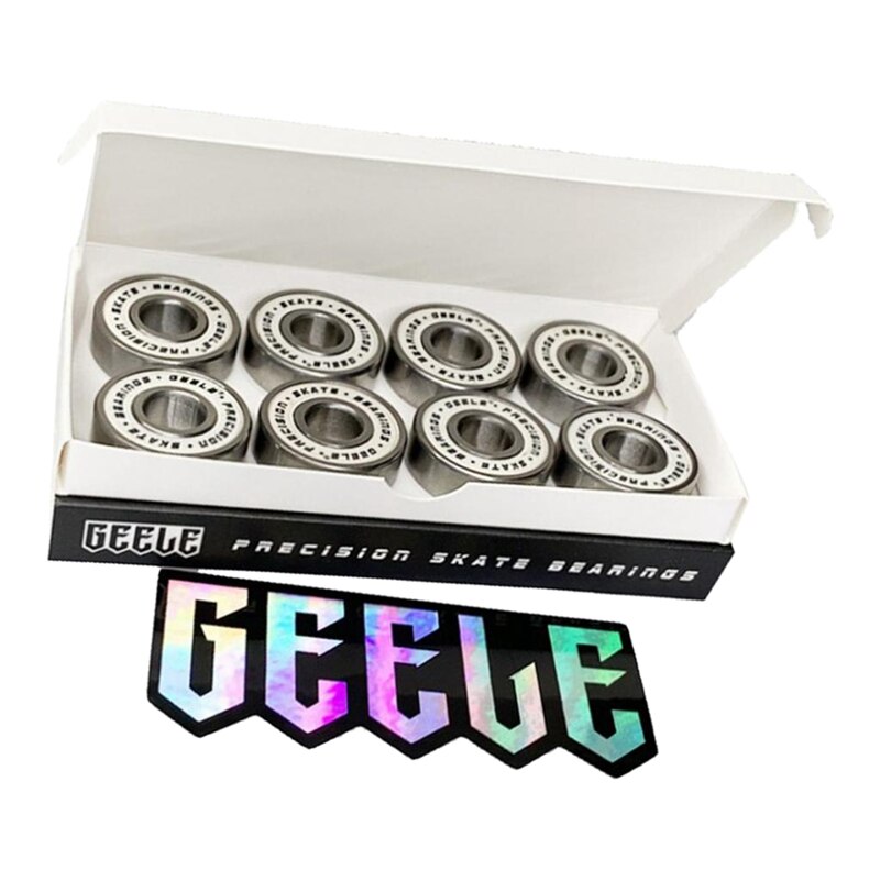 Novel-GEELE 8Pcs Skateboard Bearings for Skateboar... – Grandado