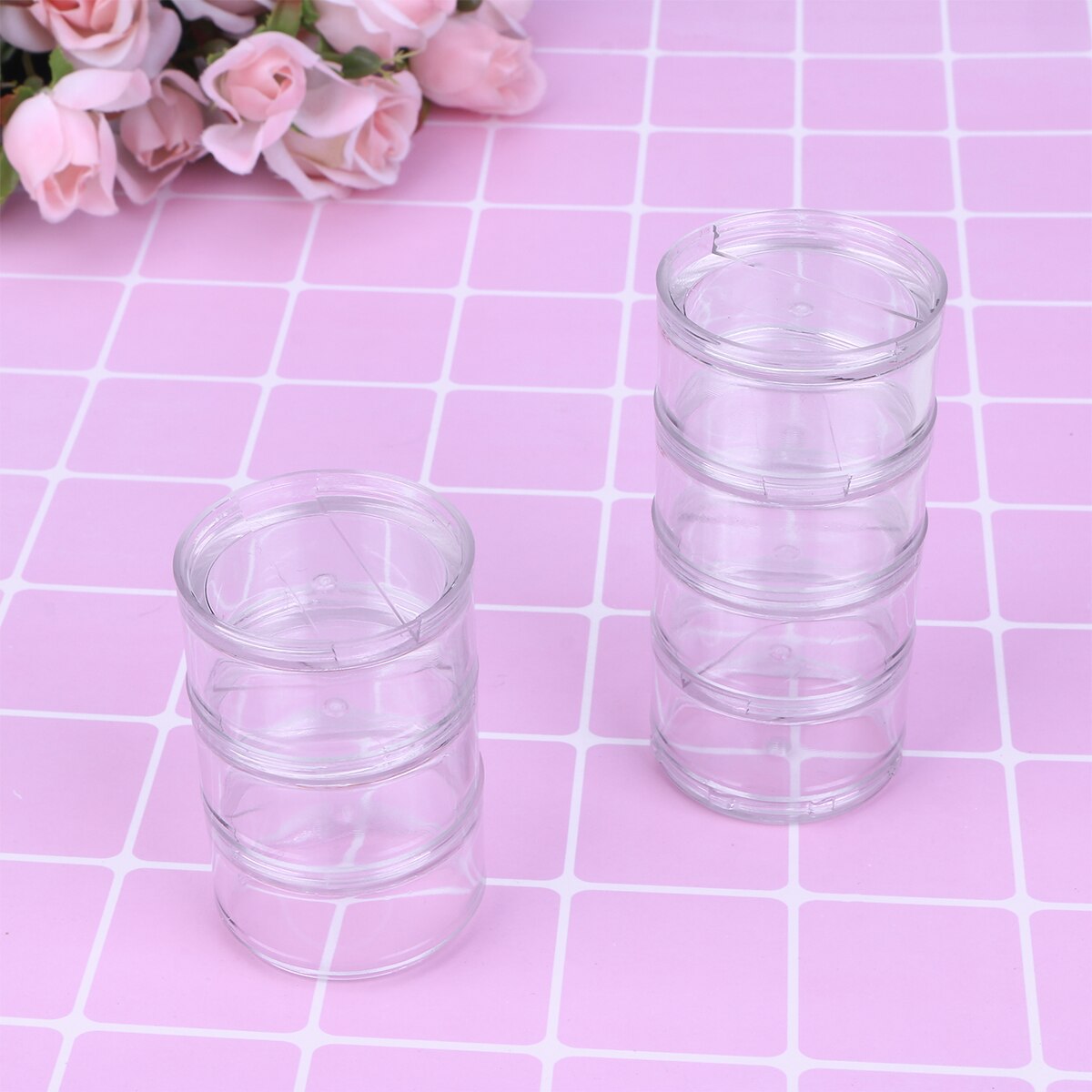 7 Days Weekly Pill Box Pill Storage Containers Cle... – Vicedeal