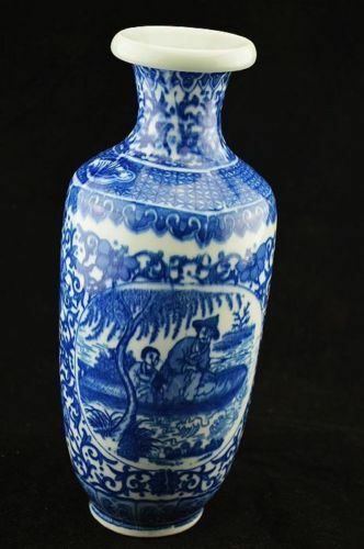 Chinese antique Painting/Blue and white porcelain ... – Grandado