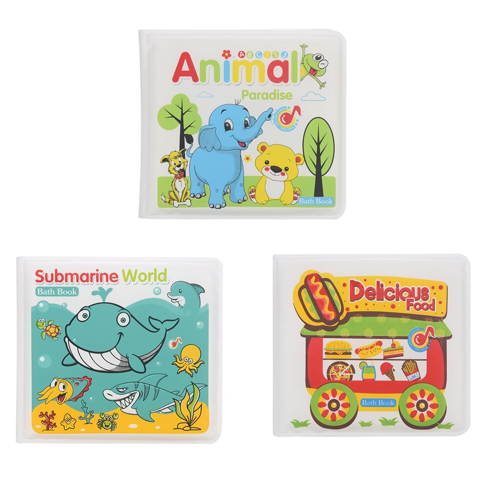 Baby Bath Books Waterproof Bathroom Books Water Ba... – Grandado