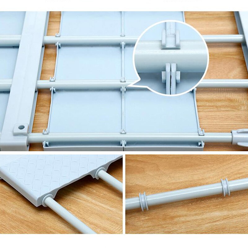 Adjustable Closet Space Saving Storage Shelf Organ... – Grandado