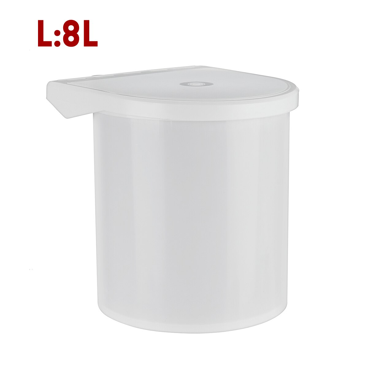 6L/8L Automatische Wandmontage Keuken Prullenbak M... – Grandado