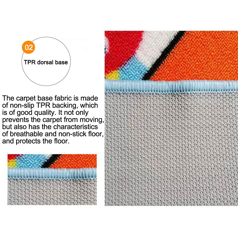 Hopscotch Grid Mat Play Space And Room Decor Machi... – Grandado