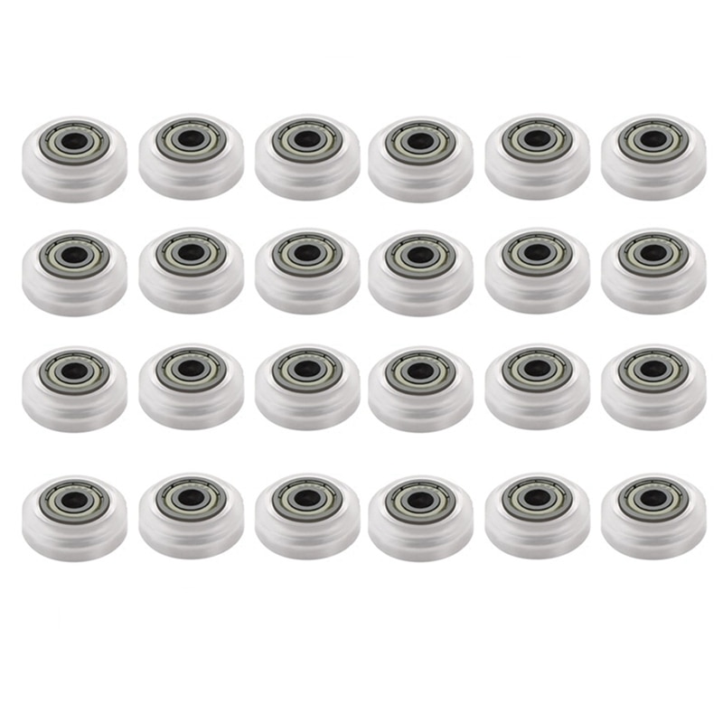 24 Pcs 3D Printer Transparent POM Wheel Plastic Pu... – Vicedeal