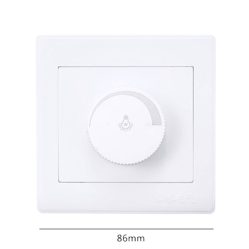 Mayitr 1pc White Waterproof LED Dimmer Double Ligh... – Grandado