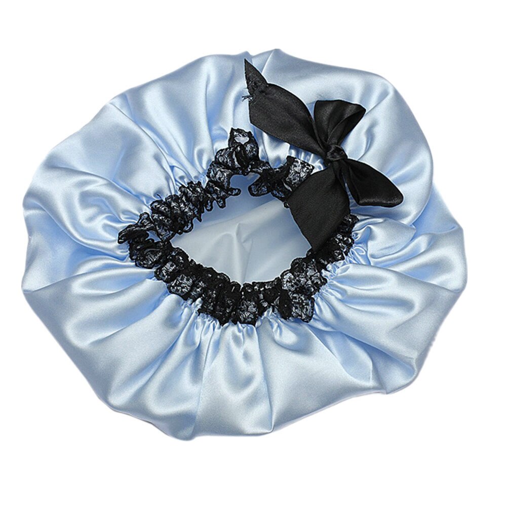 Women Waterproof Elastic Lace Shower Bouffant Hair... – Grandado