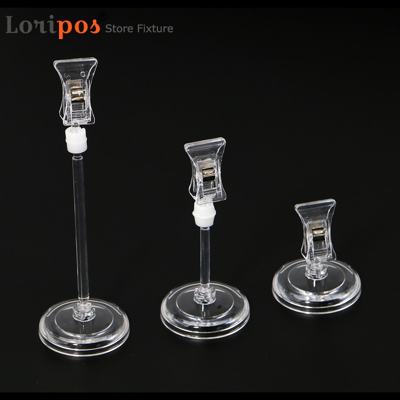 Clear POP Plastic Sign Paper Card Display Price La... – Vicedeal