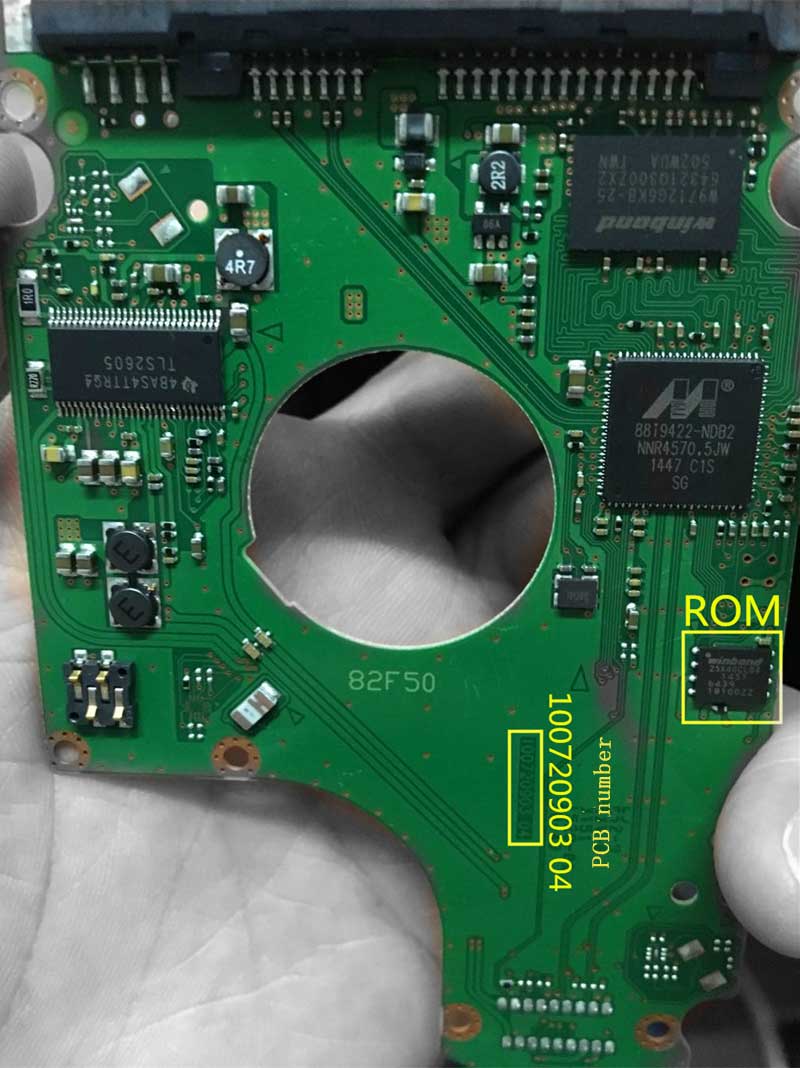 hard disk drive PCB board 2.5inch 100720903 04 M8_... – Grandado