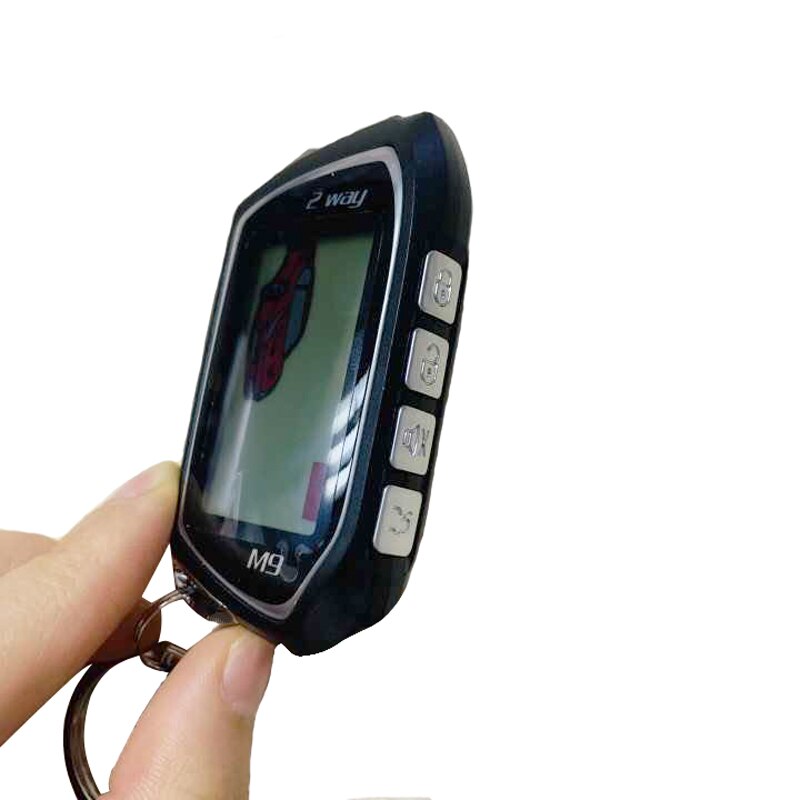 Spion Universal- zwei weg Auto alarmanlage LCD Far... – Grandado