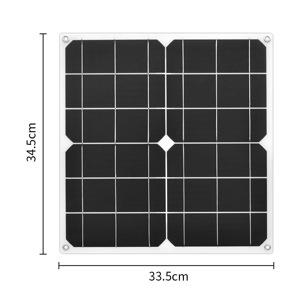 30W Solar Panel 5V USB 3A Monocrystalline Solar Ch... – Grandado