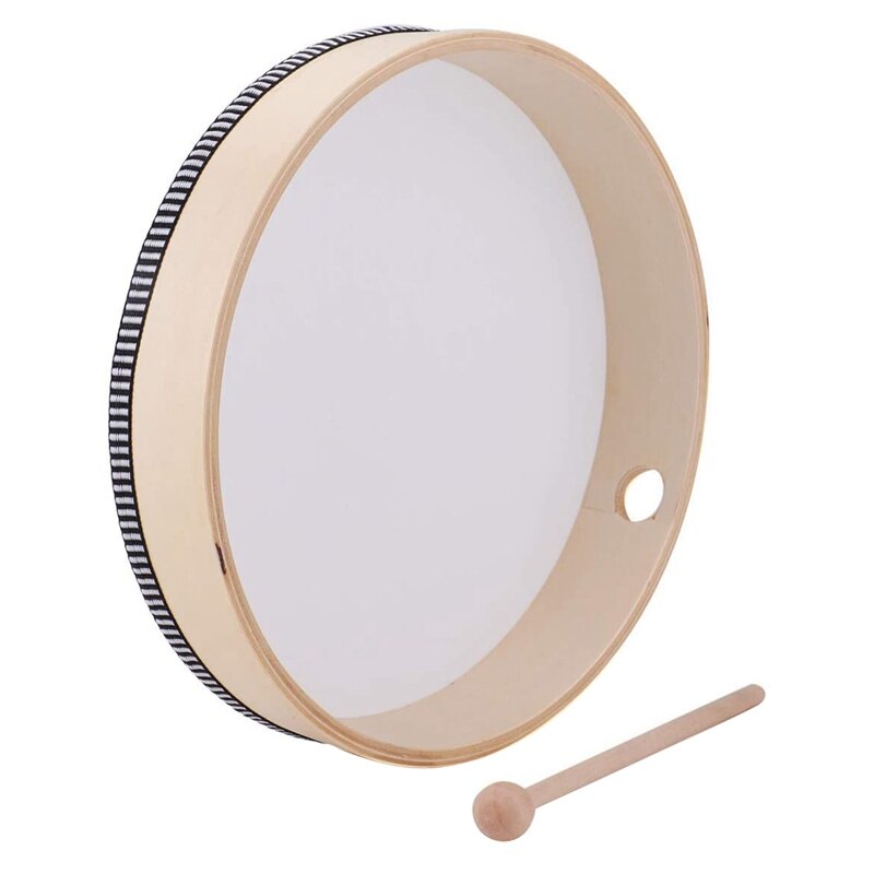 2Pcs Hand Trommel Kinder Percussion Holz Rahmen Tr... – Vicedeal