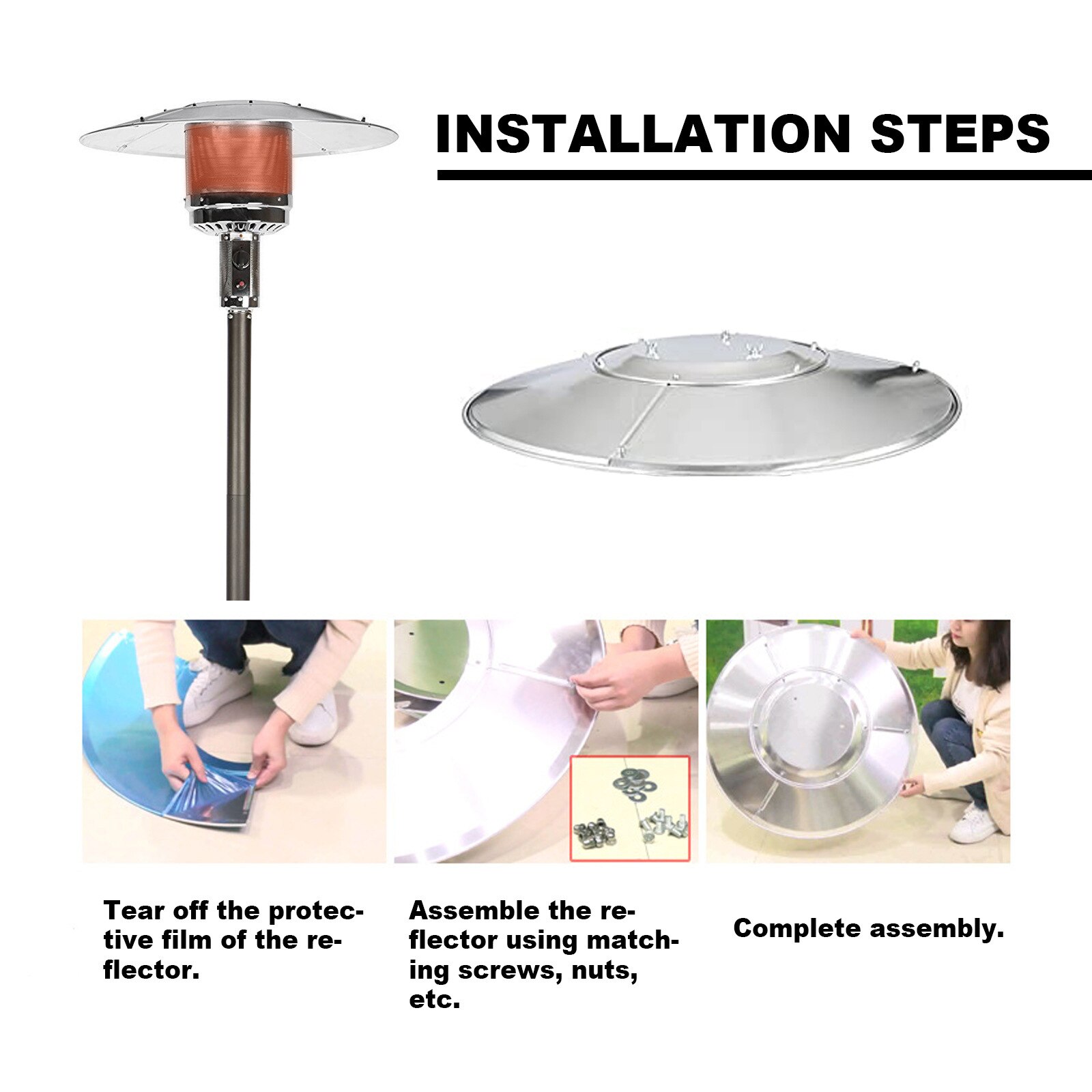 Universal Propane Patio Heater Heaters Head Replac... – Grandado