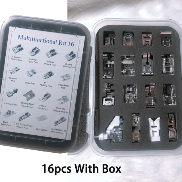82/11pcs Sewing Machine Presser Foot Feet Kit Set ... – Grandado