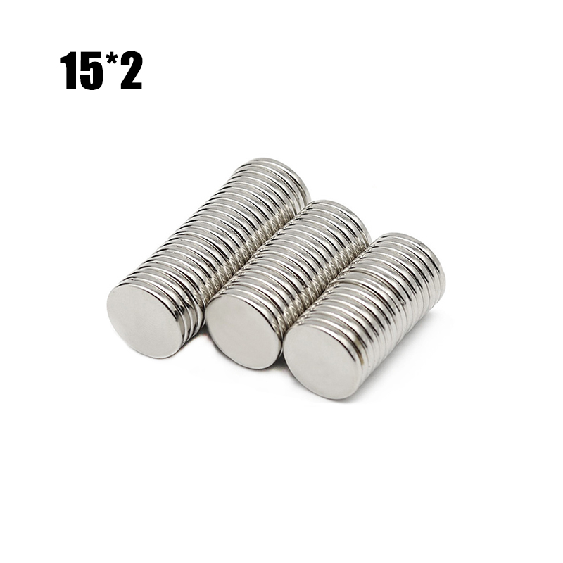 NdFeB 10/20/30 Stck 15x2 Runde NdFeB Neodym Magnet... – Grandado