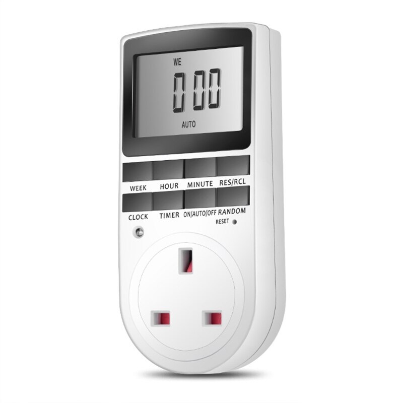 Electronic Digital Timer Switch 24 Hour Cyclic Uk Grandado