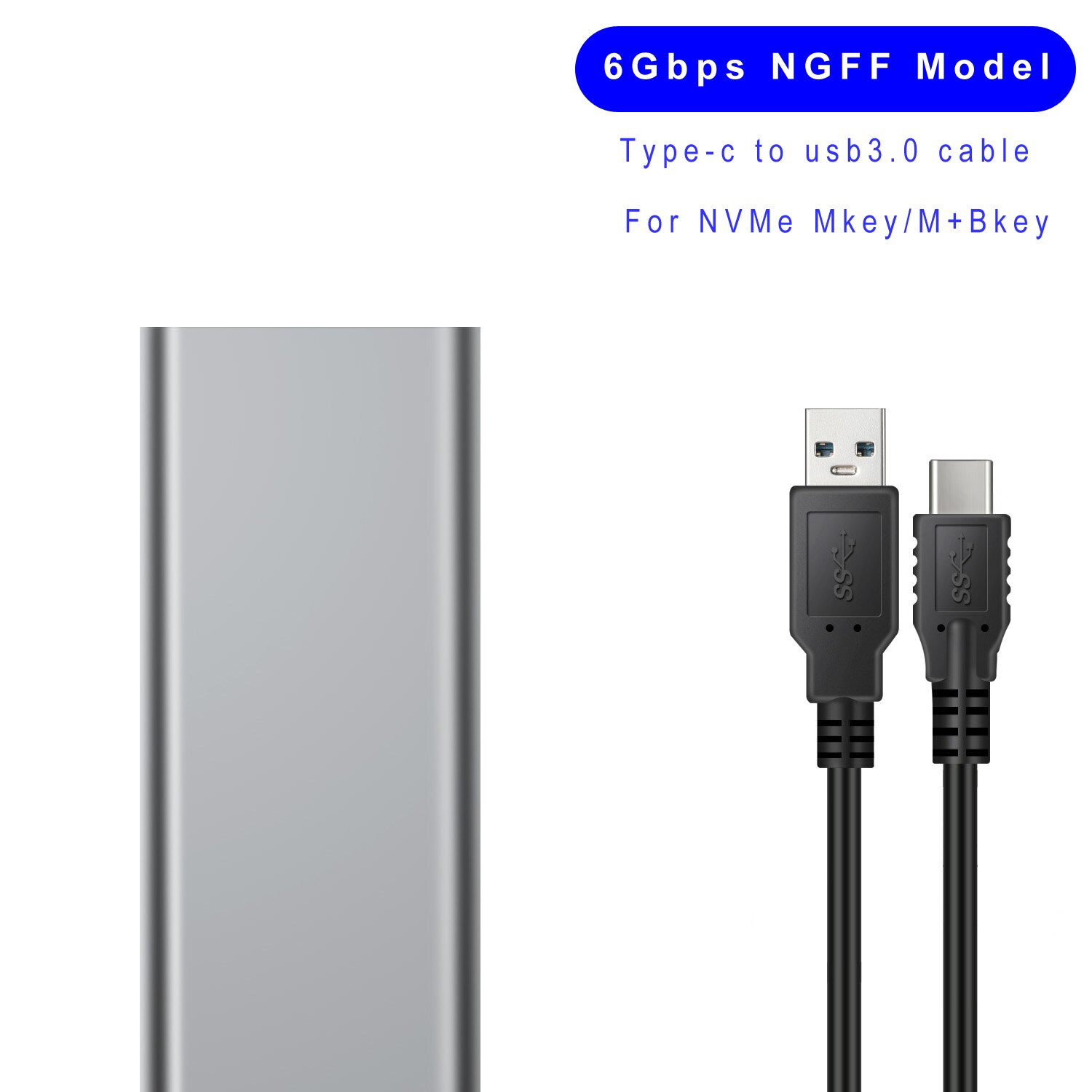 Usb3 1 Type C Naar M 2 Ngff Ssd Behuizing M2 Om Us Grandado