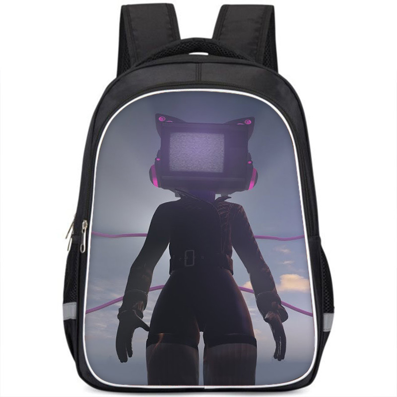 Skibidi Toilet Backpack For School Bag Titans Came... – Vicedeal