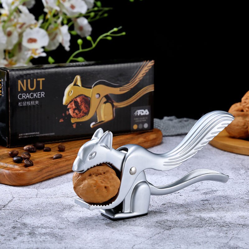 Multi-function Squirrel Heavy Duty Nutcracker Zinc... – Grandado