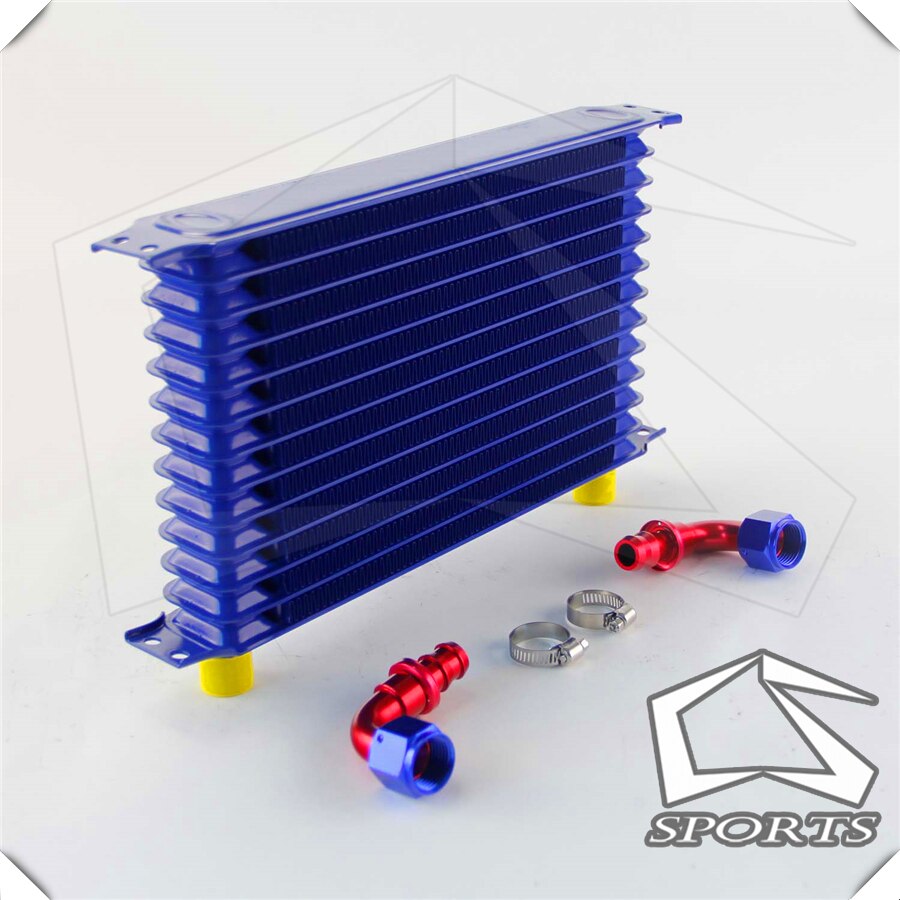Trust Type Universal 13 Row AN-10 Oil Cooler+ 90 d... – Grandado