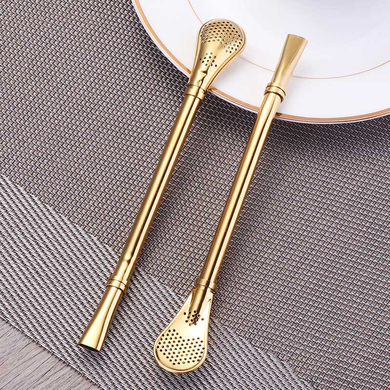 1 st rostfritt stål teskedfilter yerba mate te dri... – Grandado