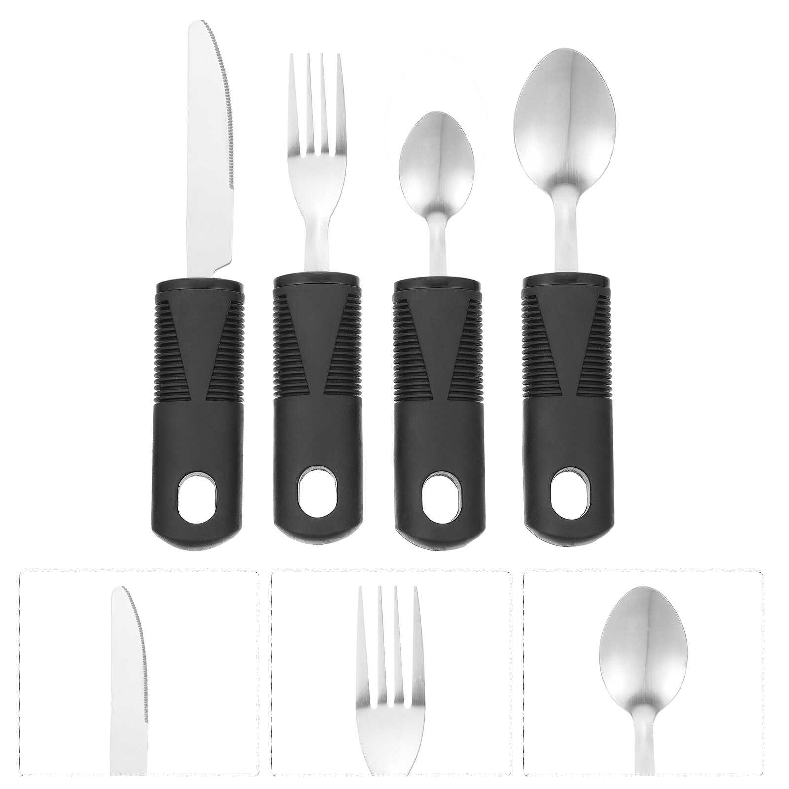 1 Set Disabled Complementary Tableware Anti-shake ... – Grandado
