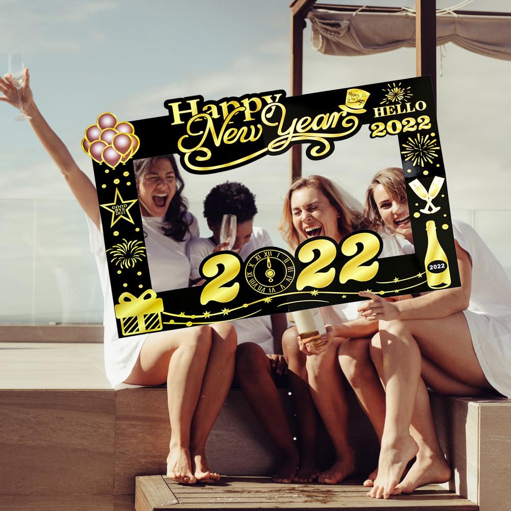 2022 Year Photo Booth Frame Large Selfie Picture F... – Grandado