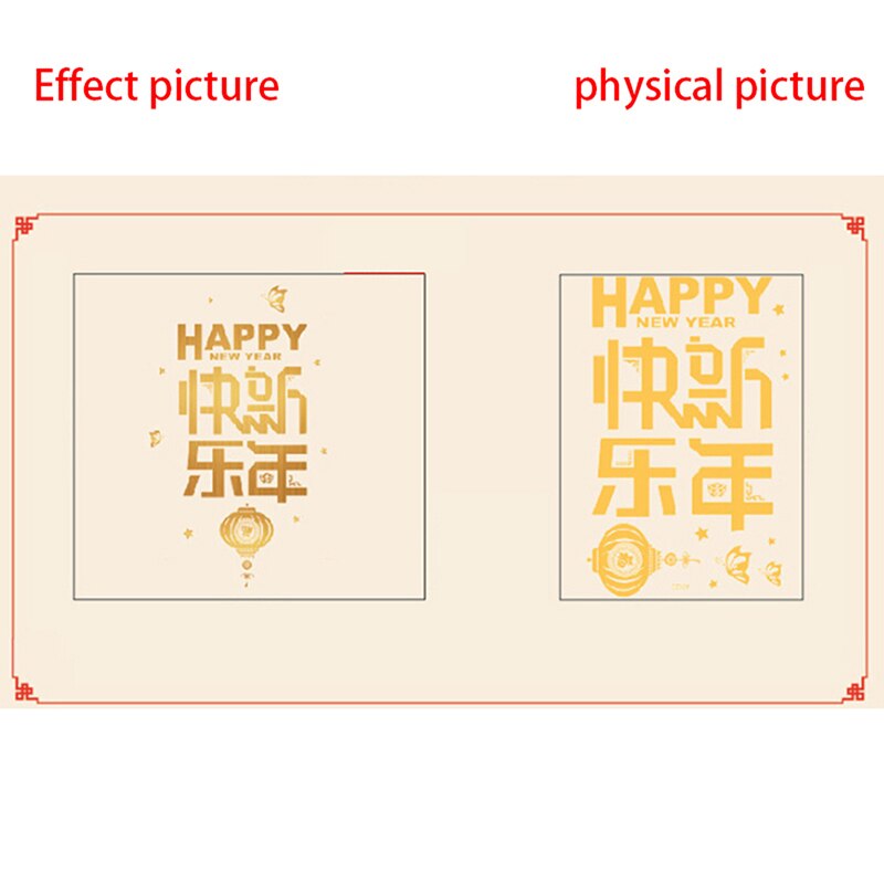 Window Stickers Chinese style Decoration FU Double... – Grandado