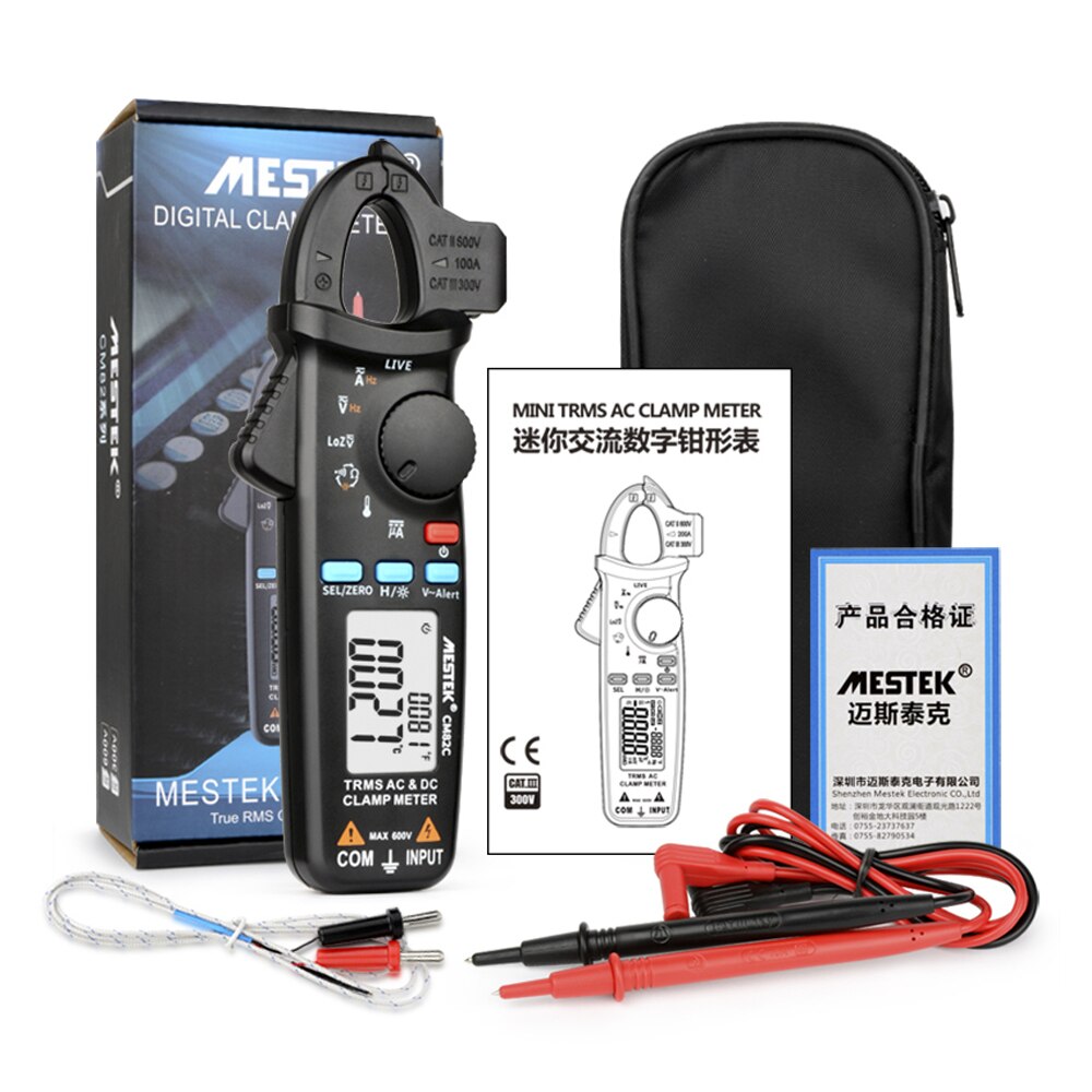 DC Current Digital Clamp Meter CM82C True RMS AC/D... – Grandado