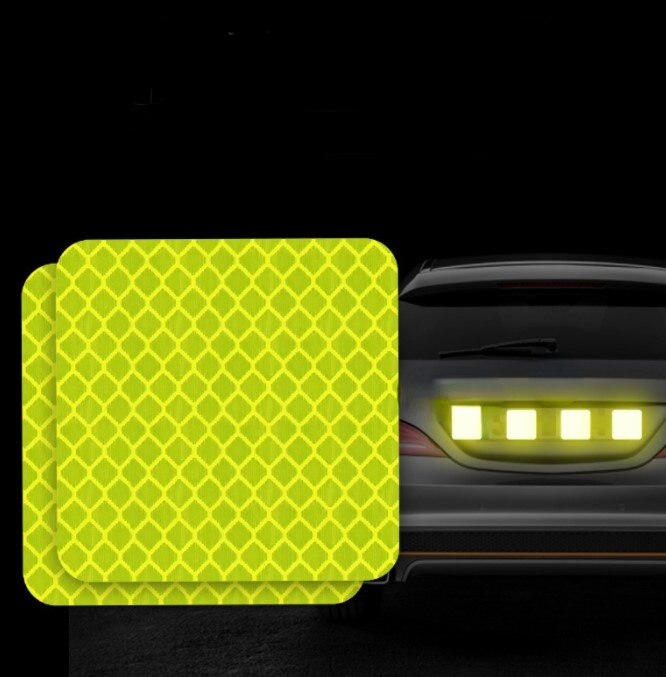 10Pcs Reflecterende Sticker Verkeer Veiligheid Glo... – Grandado