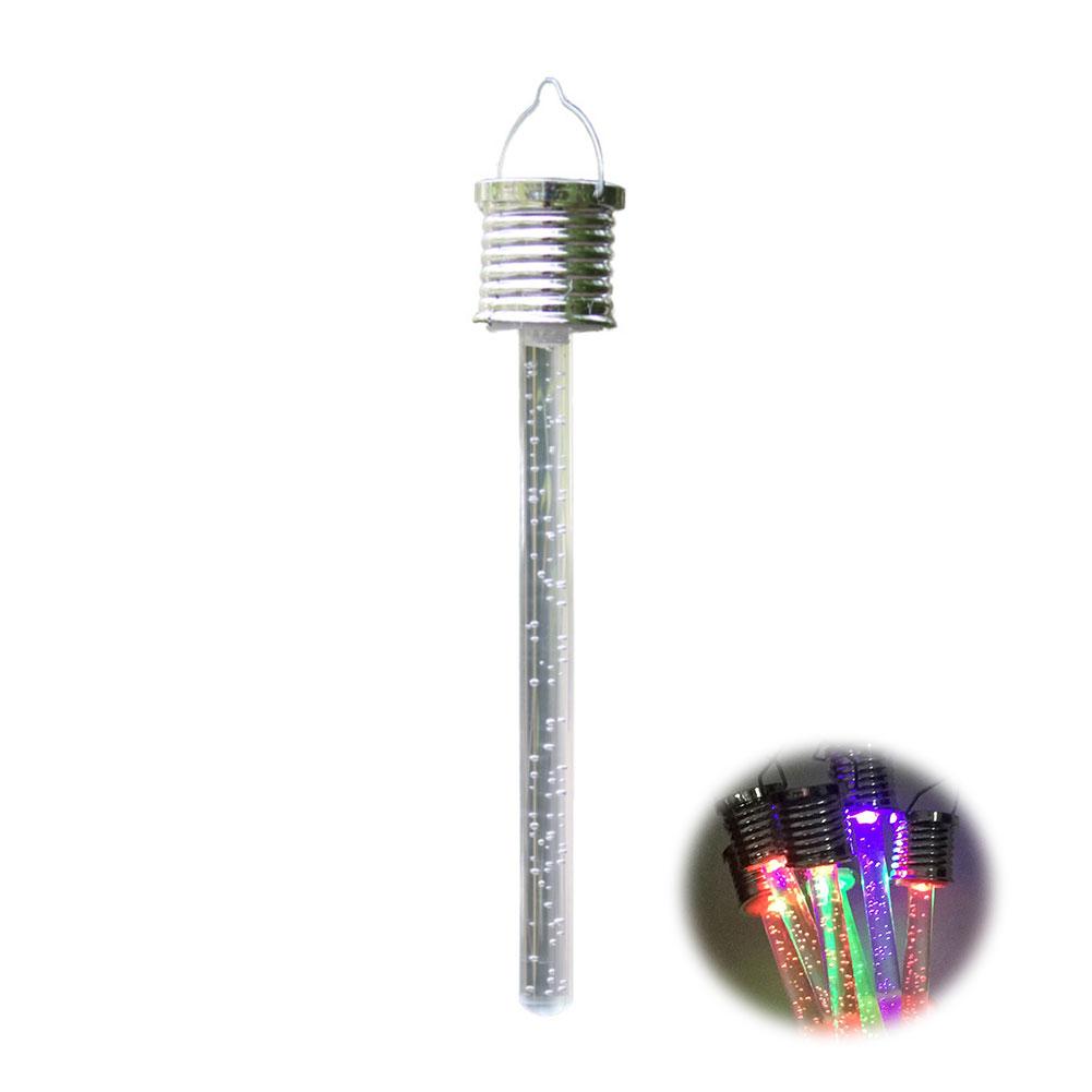 Solar LED Color Tube Lights Acrylic Bubble Stick H... – Grandado