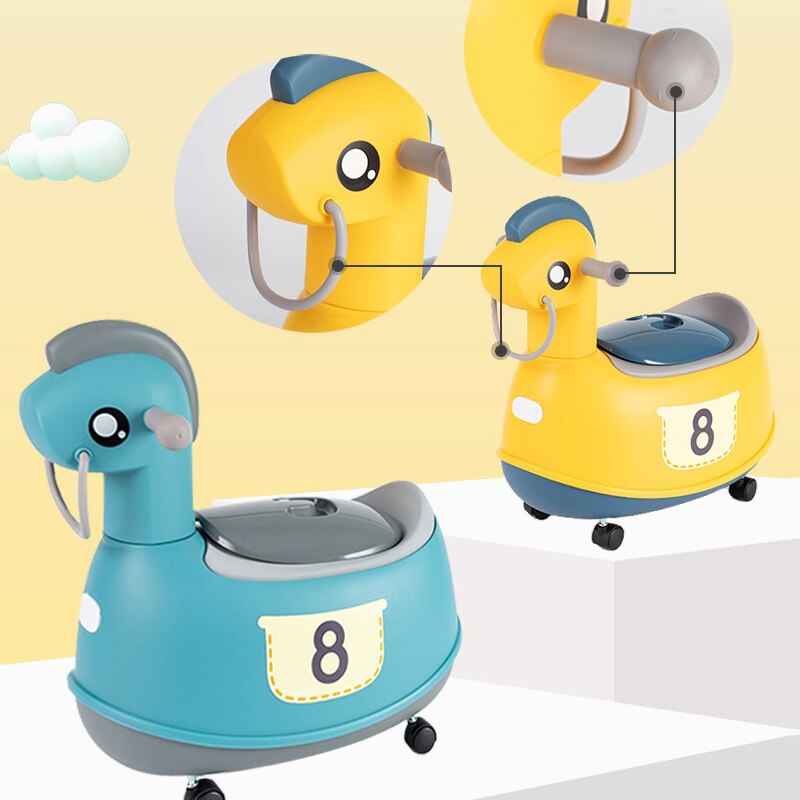 Children's Pot Soft Baby Potty Plastic Road Pot In... – Grandado