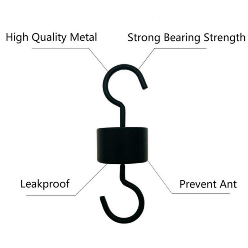 1set Praticling Bird Feeders Hook Metal Crook Gard... – Grandado