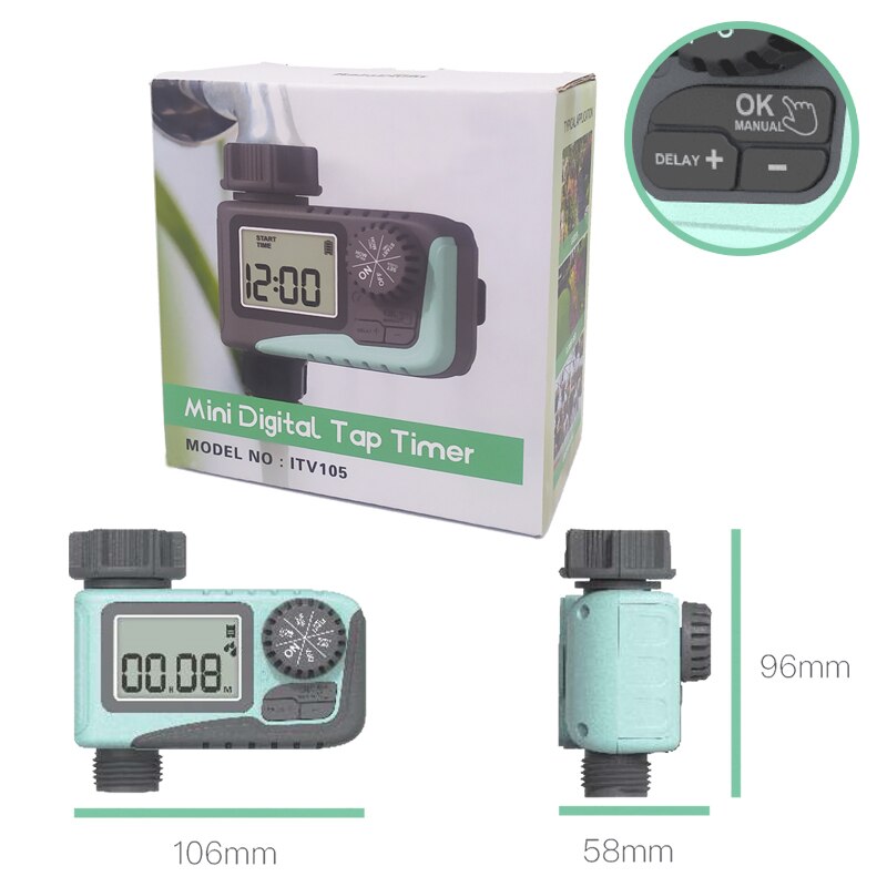 Waterproof Mini Drip Irrigation Timer Garden Water... – Grandado