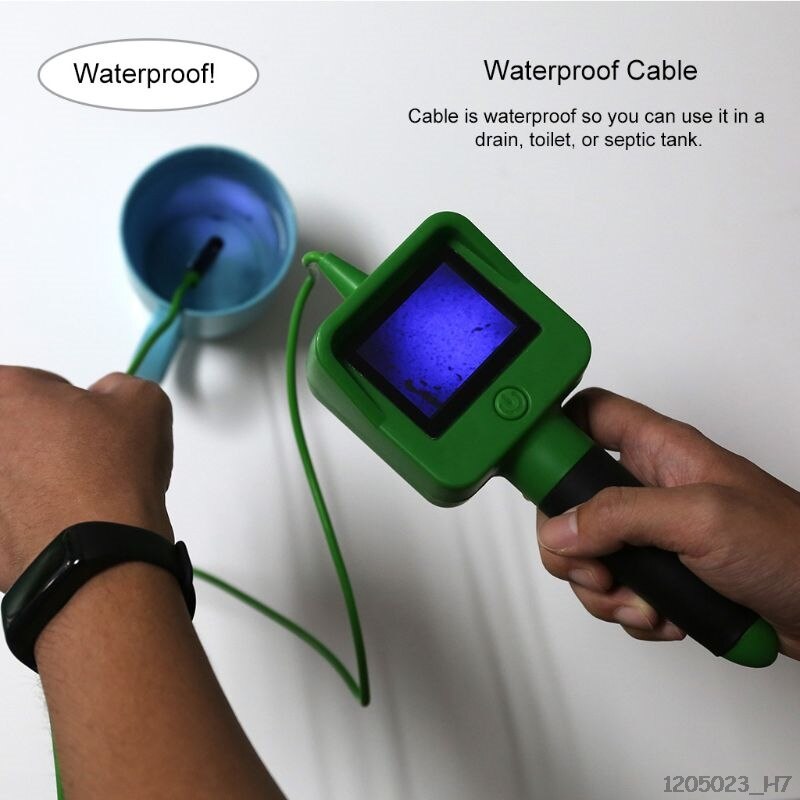 Inspection Camera with Screen Endoscope Wireless B... – Grandado