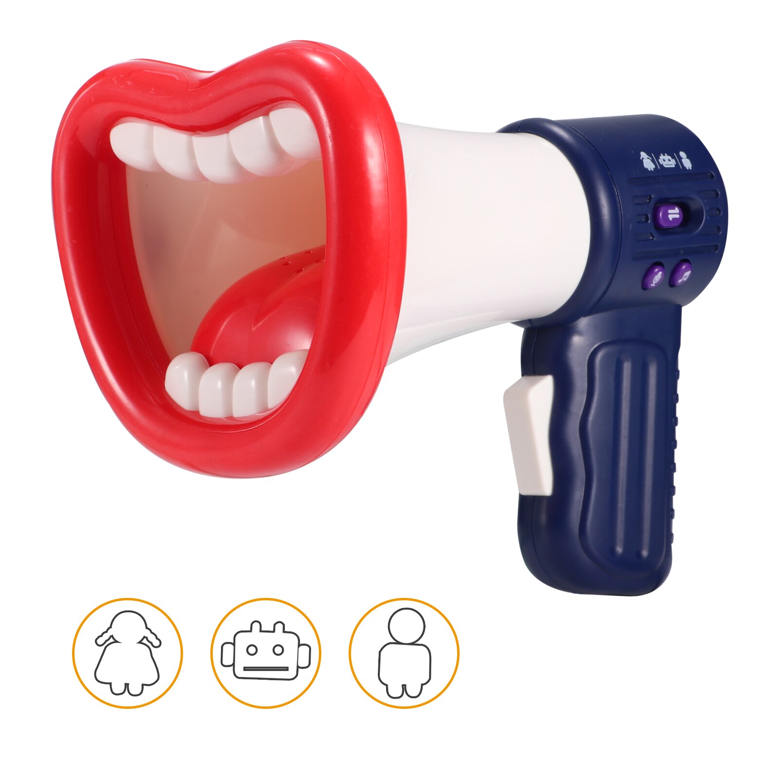 Funny Voice Changer Handle Horn Toy Megaphone Reco... – Vicedeal