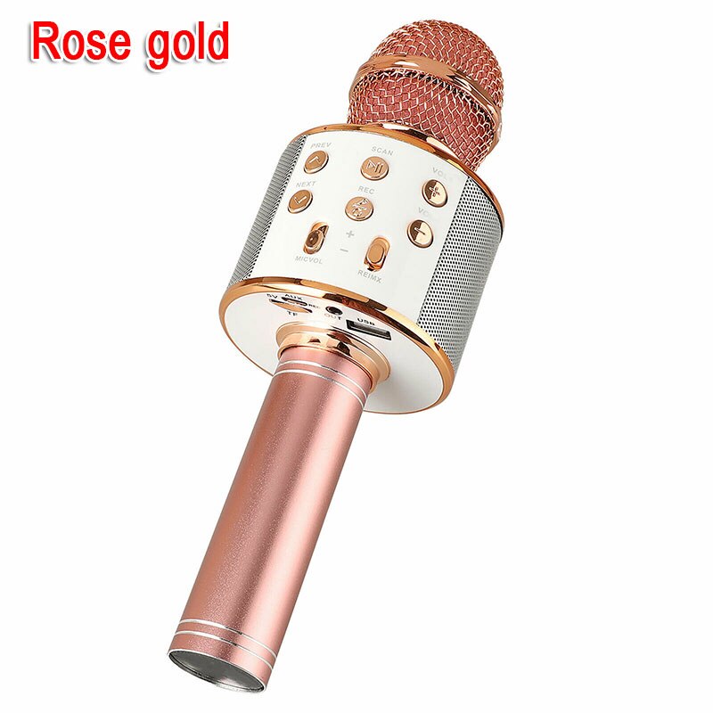 Wireless Bluetooth Karaoke Microphone Speaker Hand... – Grandado