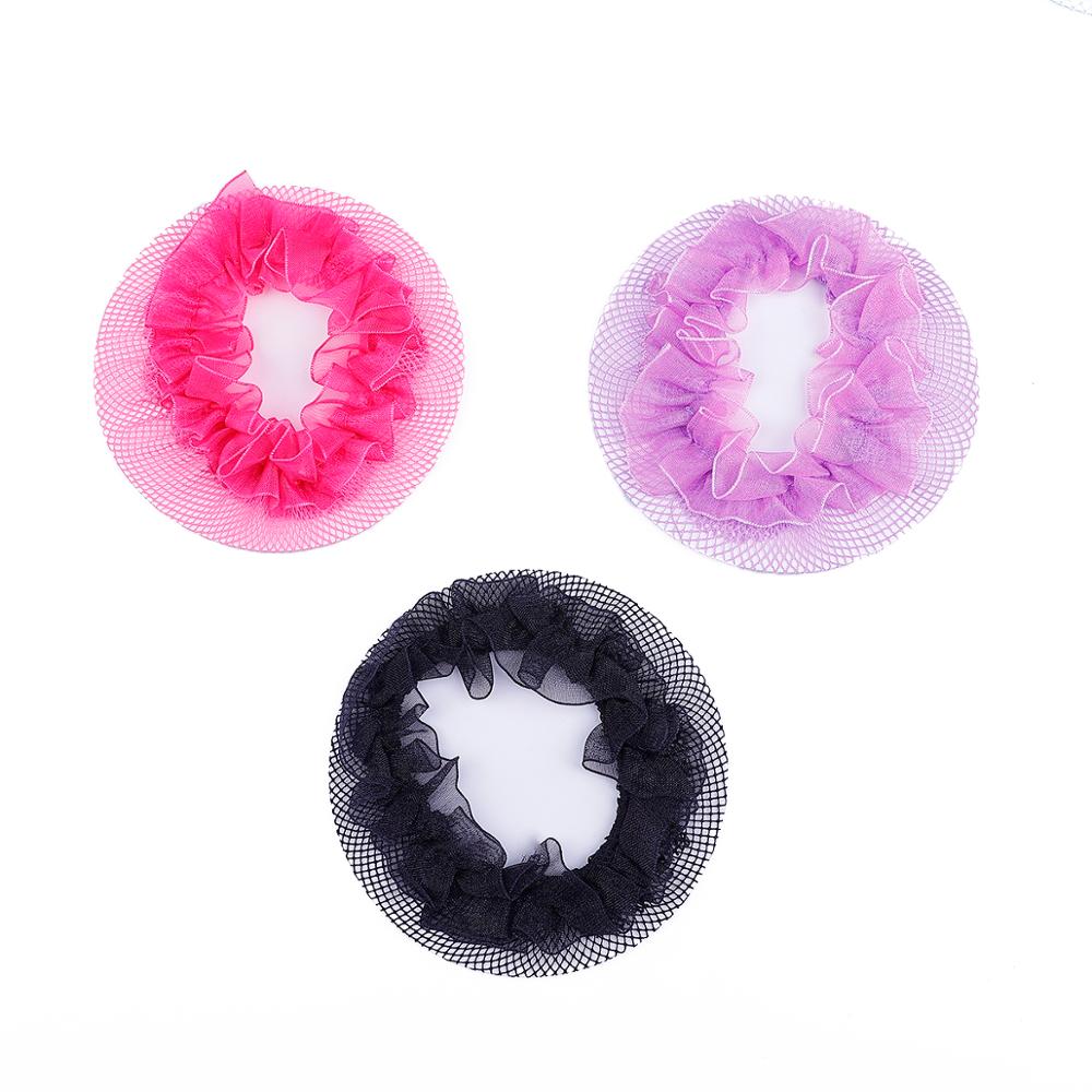 8.5cm Cute Flower Girls 2-5Pcs Bun Hair Nets Adjus... – Vicedeal
