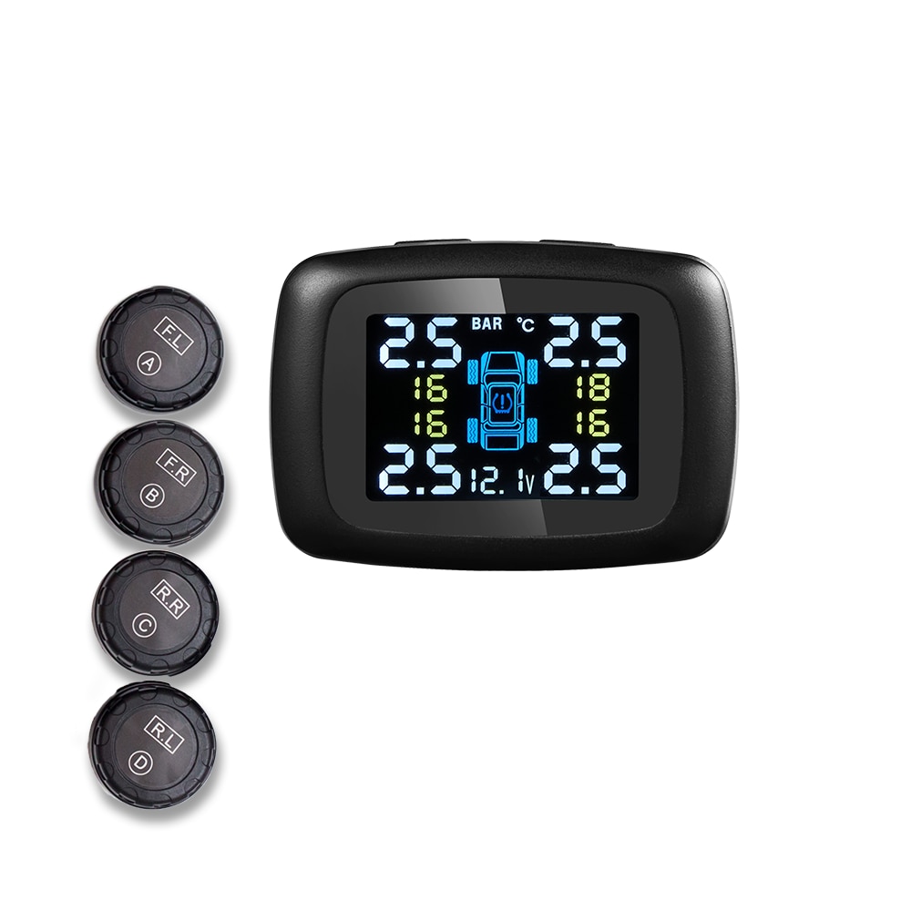 Tymate TPMS Draadloze Bandenspanningscontrolesyste... – Grandado