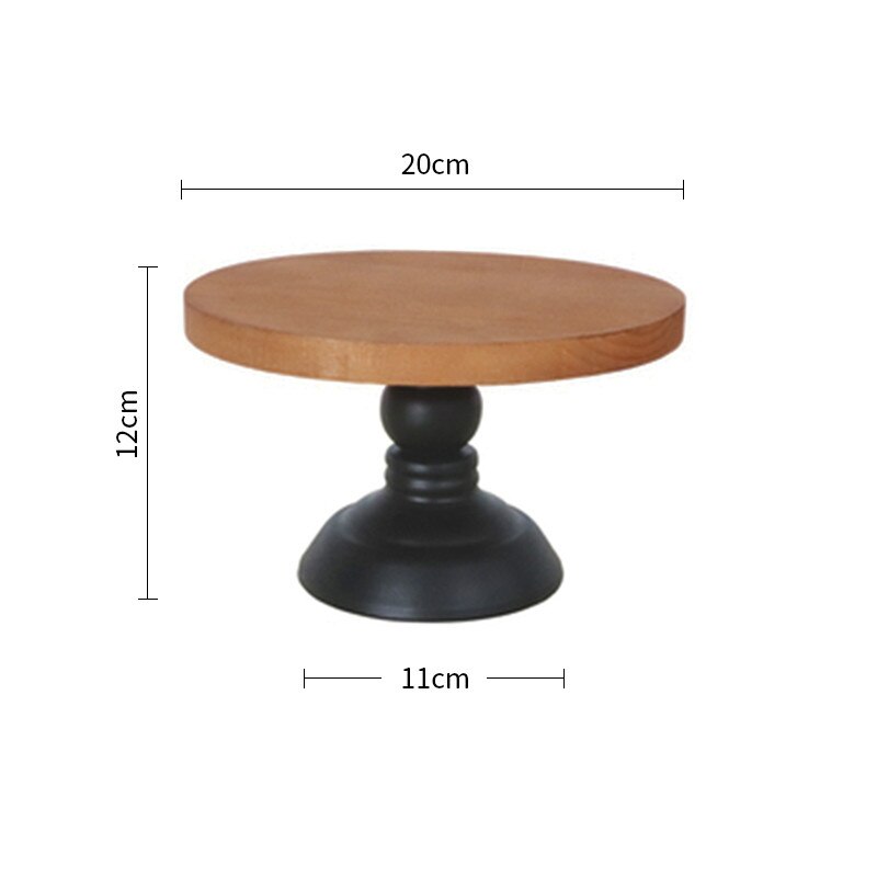 Water Ripple wooden forest dessert table display s... – Grandado