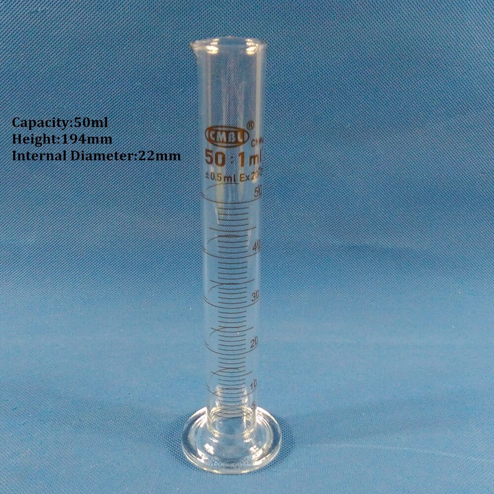 5Pcs/Set glass graduated cylinder, 5ml 10ml 25ml 5... – Grandado