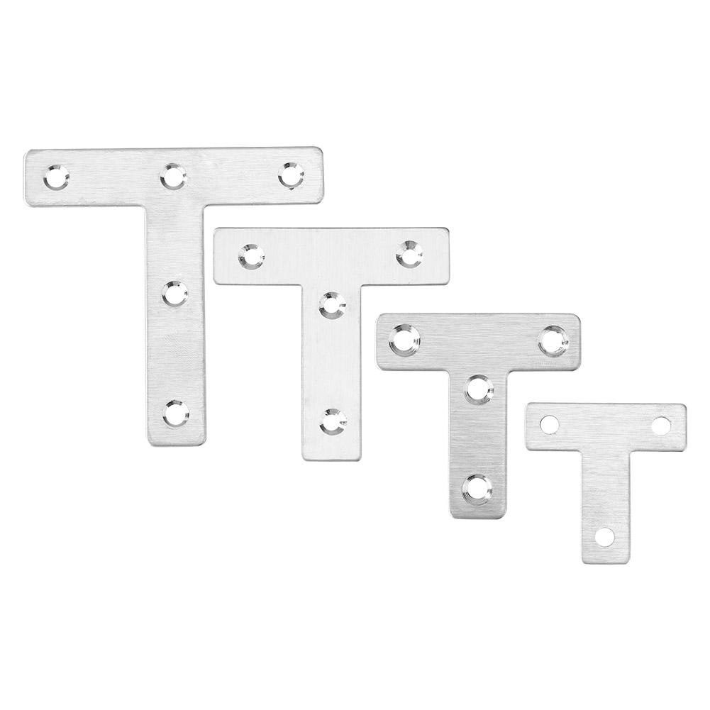 4pcs T-type Corner Brackets Angle Fastener Shelf D... – Vicedeal