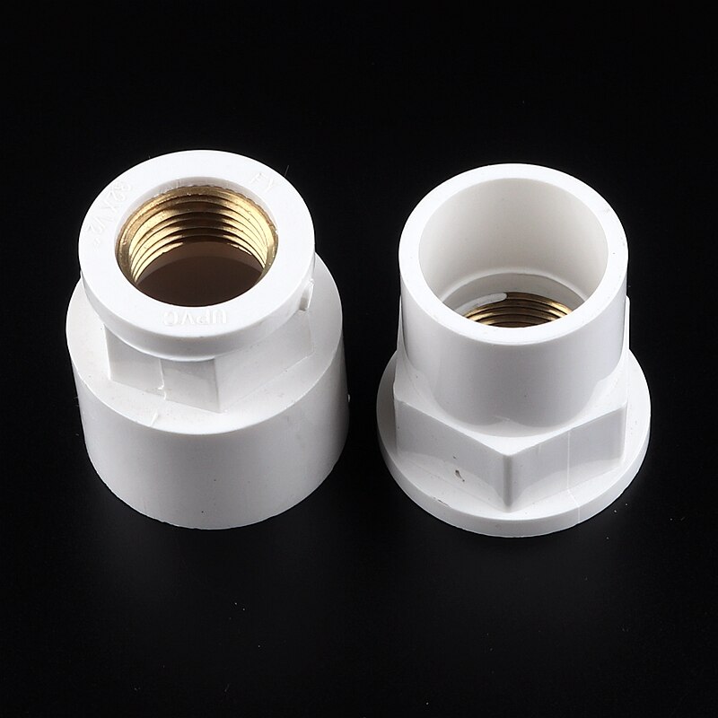 2-20pcs 1/2"~1" Brass Female Thread PVC Pipe Quick... – Grandado