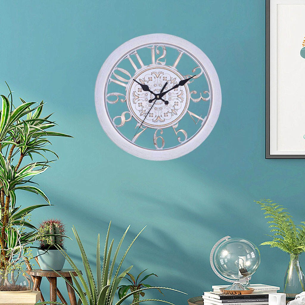 11 inch Large Retro Wall Clock Vintage Easy Read W... – Vicedeal