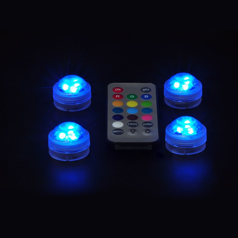 Coquimbo RGB Submersible LED Licht Met Afstandsbed... – Vicedeal