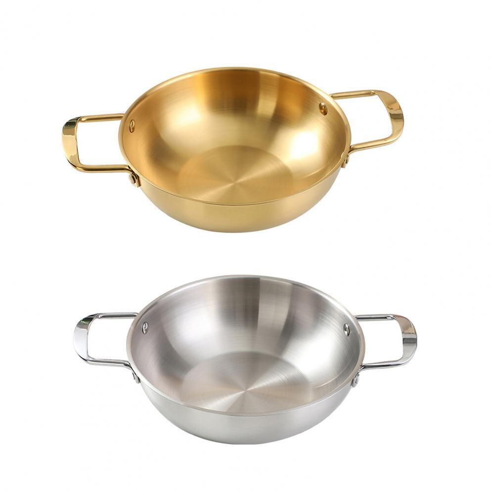 Noodle Pan Convenient Double Handle Stainless Stee... – Vicedeal