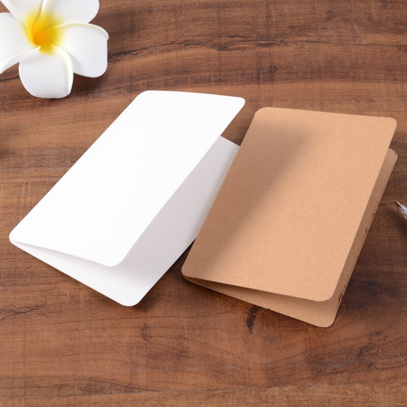 5pcs Thick kraft paper simple blessing message uni... – Vicedeal