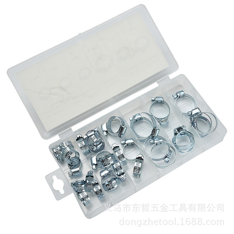 of 34 PCS carbon steel galvanized hose hoop Kit – Grandado